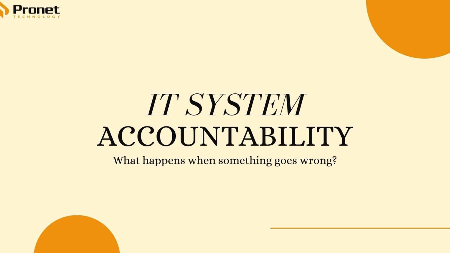 Latest MSPs Insights | Pronet Technology